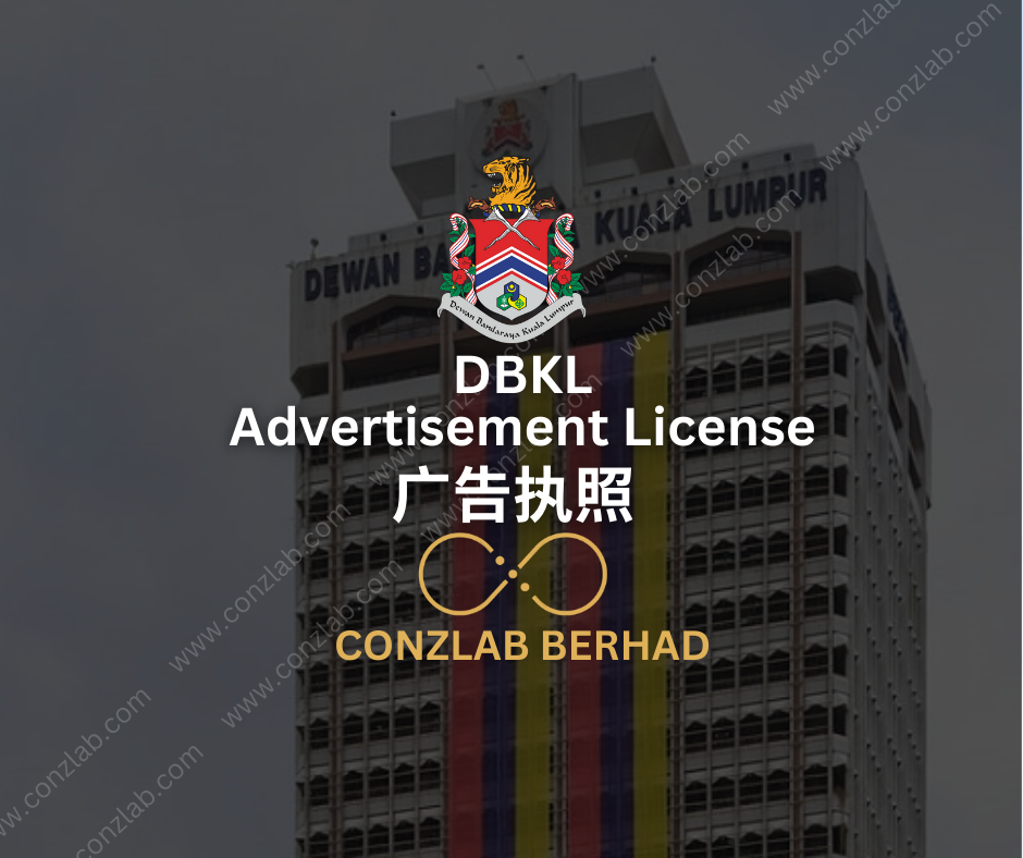 DBKL Advertisement License Application Services | Conzlab Berhad