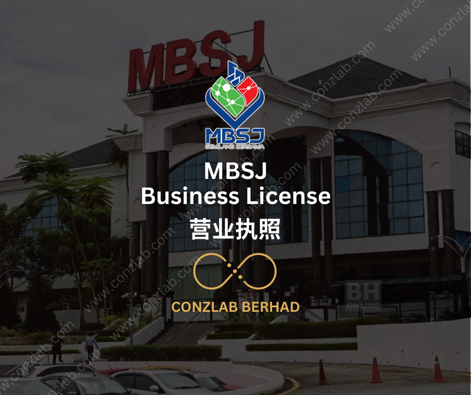 MBSJ Business License Application Services | Conzlab Berhad