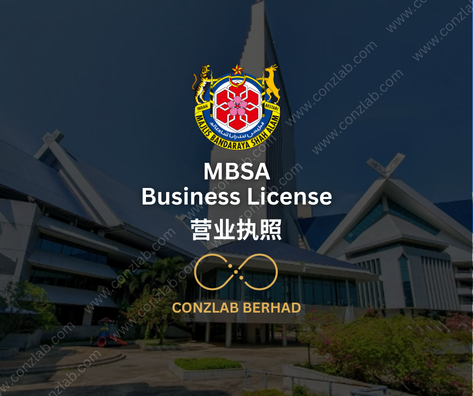 MBSA Business License Application Services | Conzlab Berhad