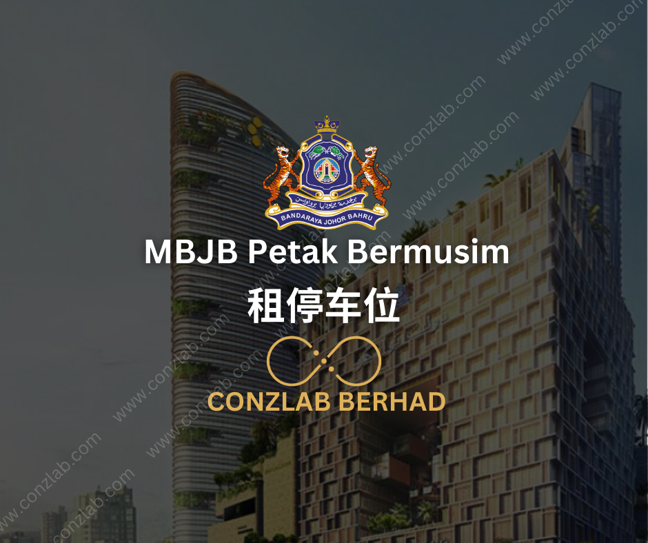 Apply for MBJB Petak Bermusim Parking License | Johor Bahru