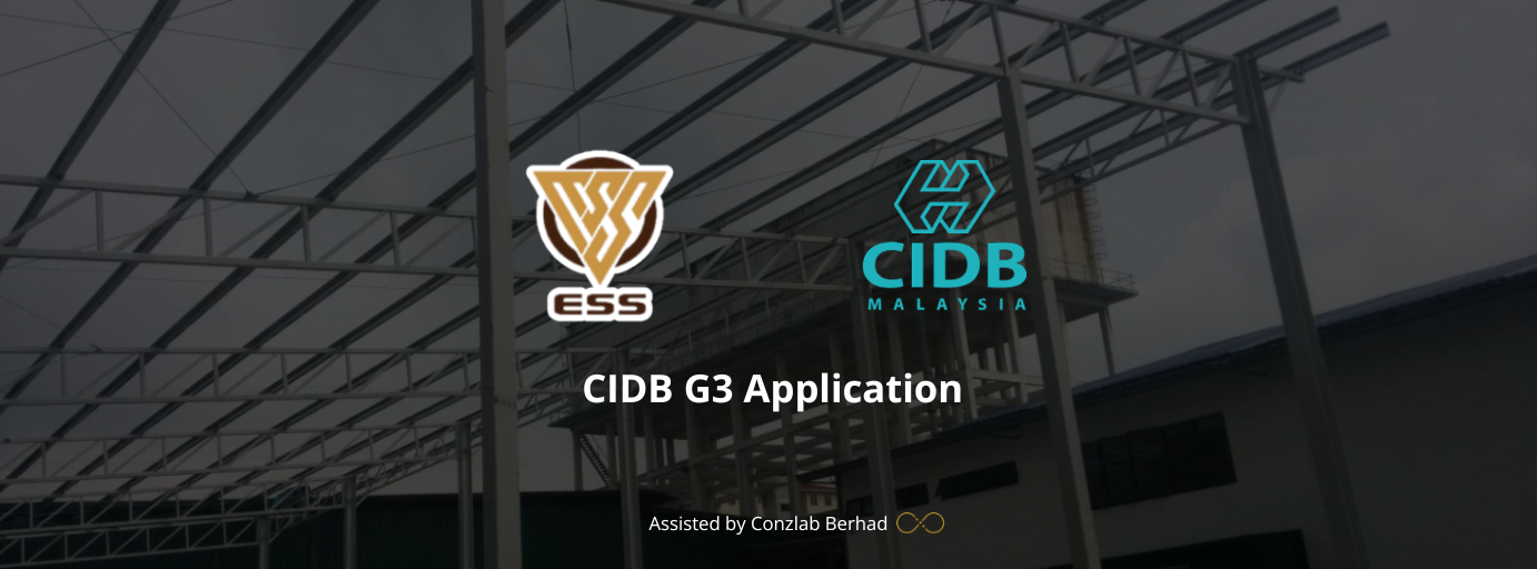 Exces Sales & Services CIDB G3 License & Green Card | Conzlab Berhad