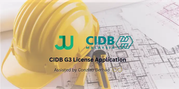 Just Unique Consultation Sdn. Bhd. CIDB G3 License Application