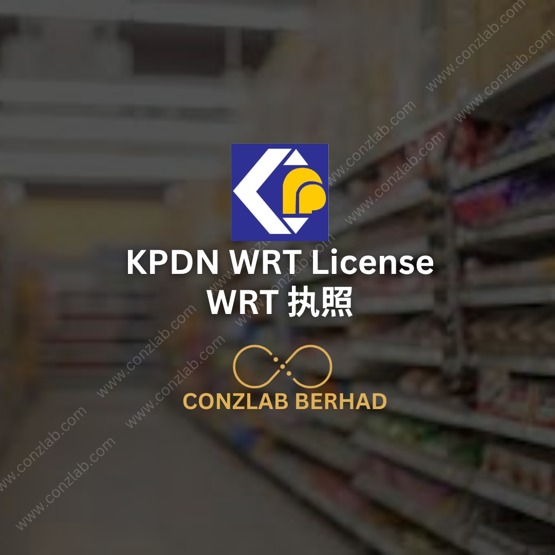 KPDN WRT License Application | Conzlab Berhad